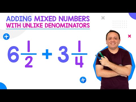 Adding mixed numbers with unlike denominators - Hugemath